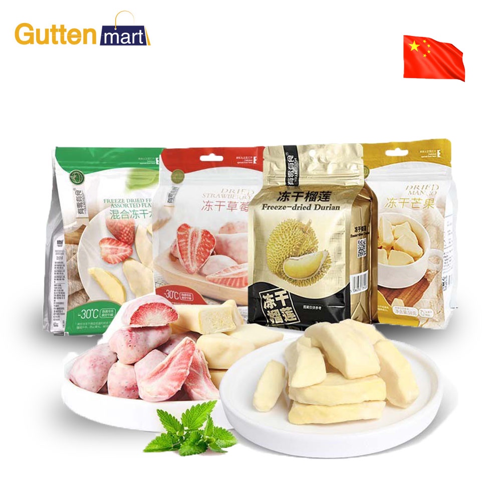 CHINA You Ling You Shi Dried Fruit Durian / Mango / Strawberry / Mixed ...
