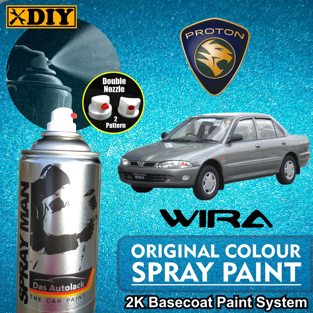 Proton Wira Spray Paint For Touch Up All Original Factory Colours 400ml ...