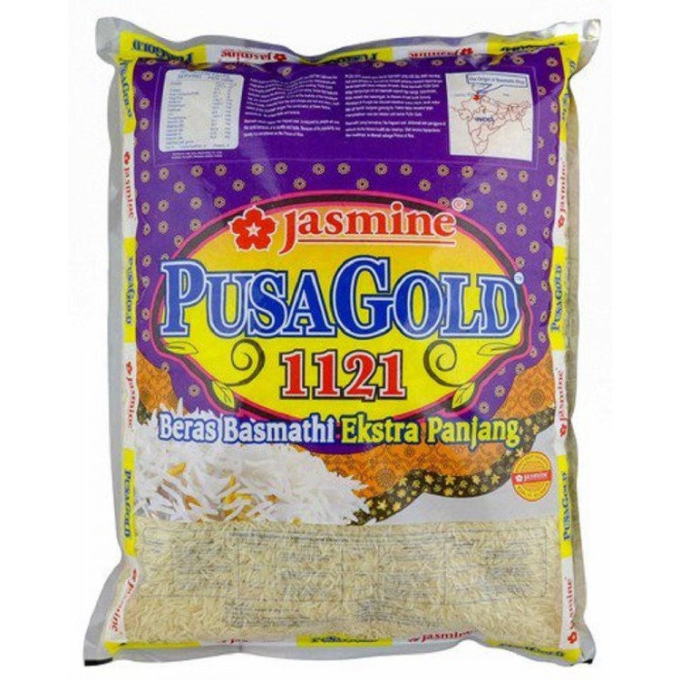 Jasmine Pusa Gold 1121 Basmathi 5kg | Shopee Malaysia