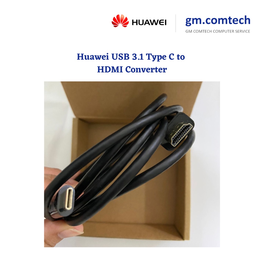ORIGINAL Huawei USB 3.1 Type C to HDMI Converter | Shopee Malaysia