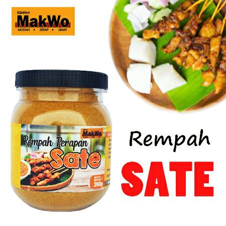 Rempah Perapan Sate Satay MakWo | Shopee Malaysia