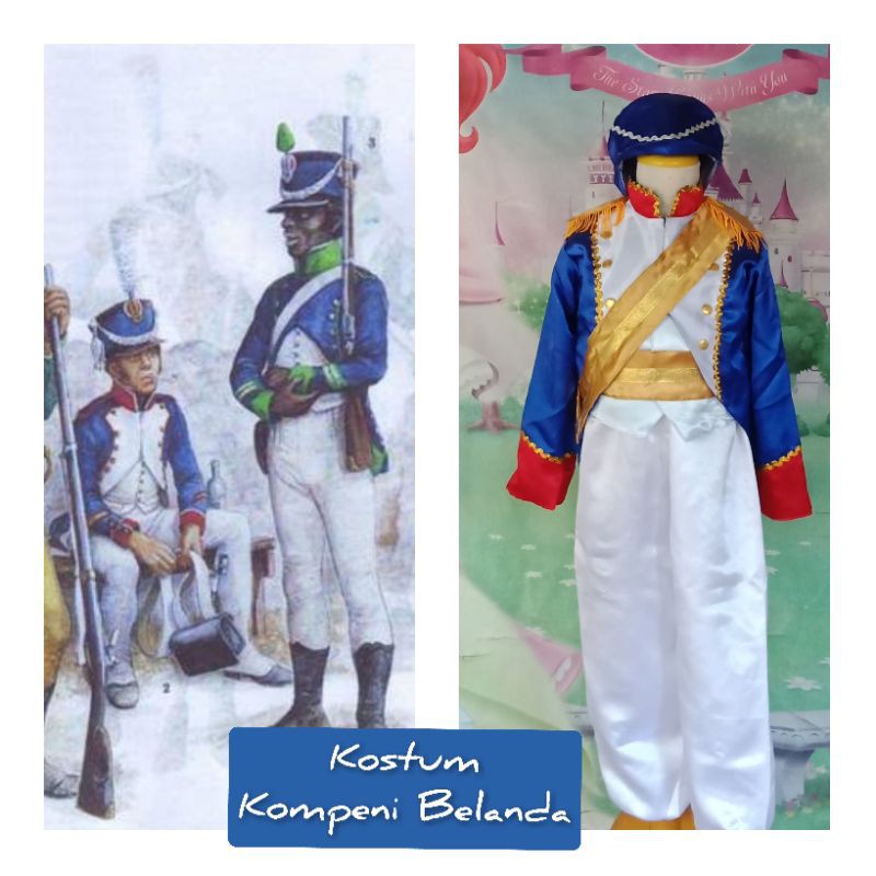Dutch Competency Costume/Dutch VOC Uniform | Shopee Malaysia
