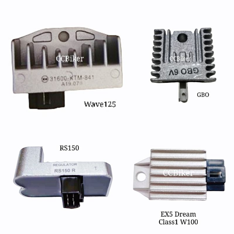 Regulator Rectifier Honda Ex5/ Dream/ Class 1/ Wave100/ Wave100R/ GBO ...