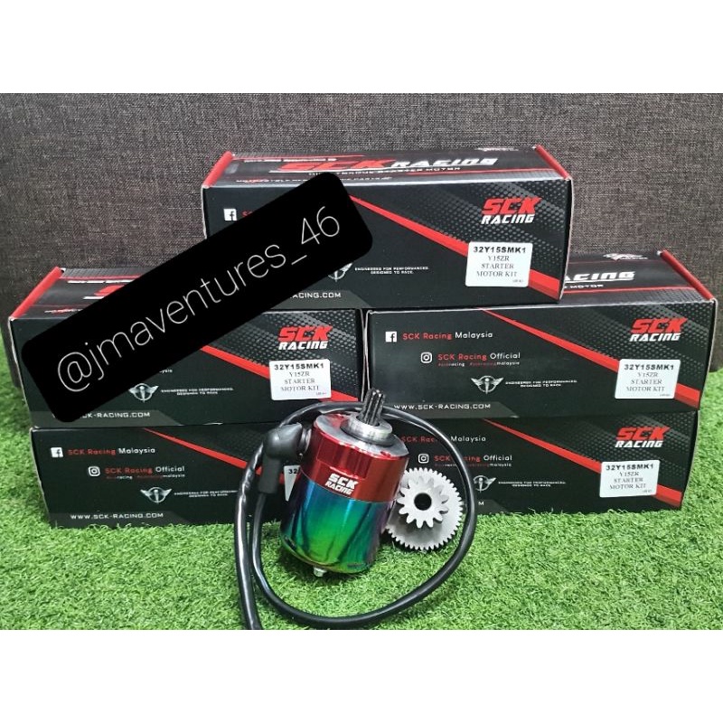 STARTER MOTOR KIT BY SCK RACING - YAMAHA Y15ZR/HONDA RS150R | Shopee ...