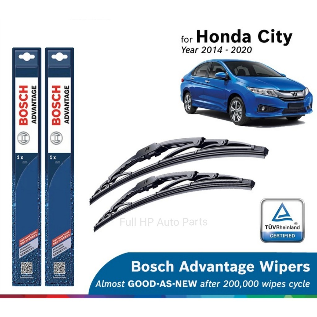 Bosch Advantage U Hook Wiper Set for H/D City GM6 / T9A 3rd Gen (26"/14") | Shopee Malaysia