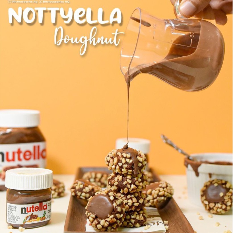 Nottyella Doughnut Biskut Cookies Premium Kuih Raya Ramadhan Puasa ...