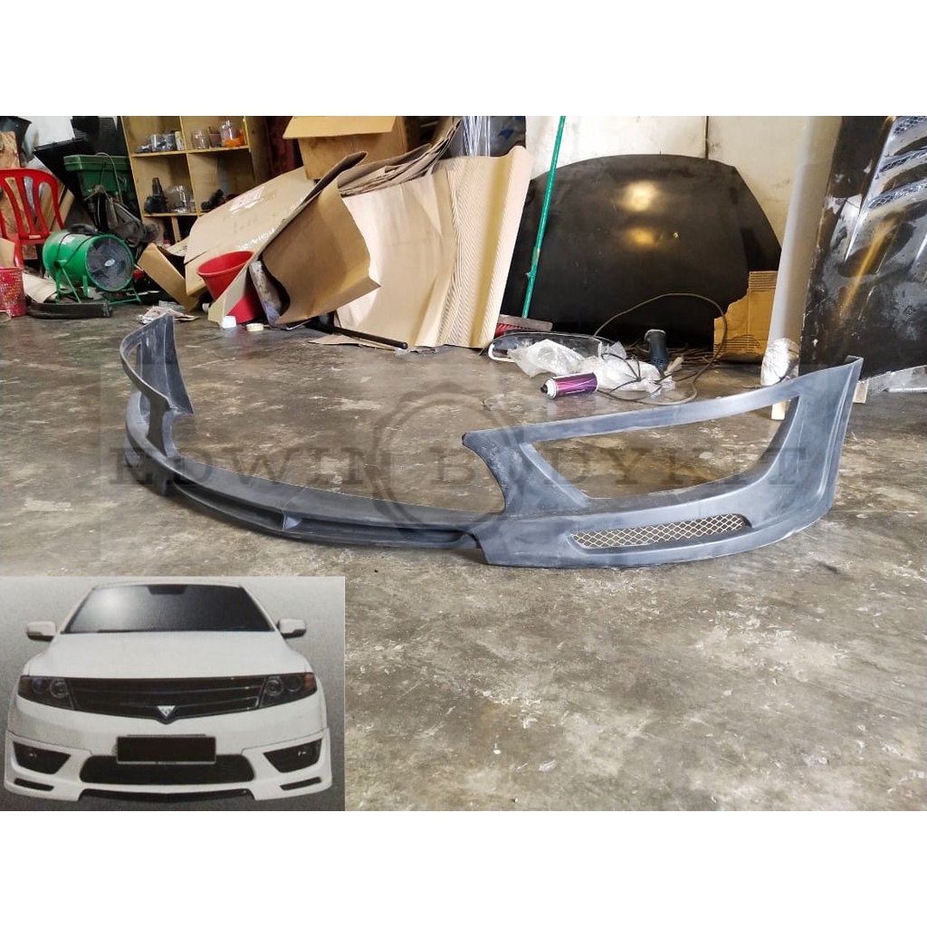 Preve Suprima BTCC Front Skirt Pu Bodykit Depan Skirt Lip Pu material ...