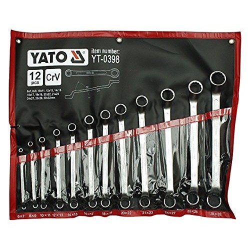 Yato 12pcs Double Ring Spanner Set | Shopee Malaysia