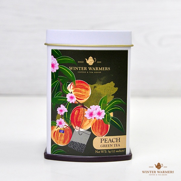 Peach Green Tea (3g x 12 sachets Teabag) | Shopee Malaysia