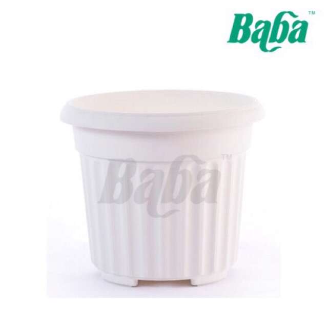 BABA RD 310 pasu plastik putih baba | Shopee Malaysia