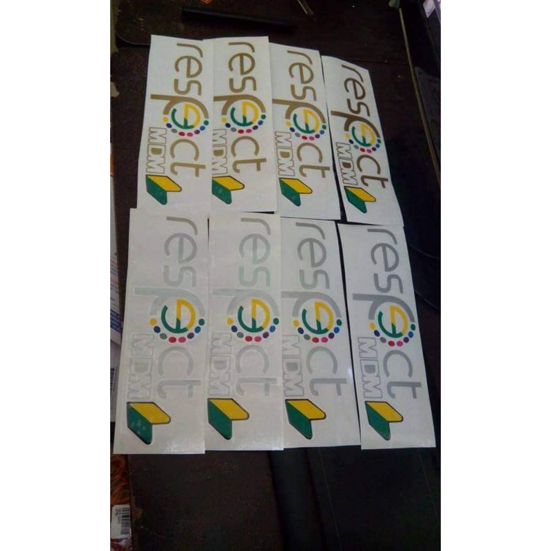 Sticker respect MDM (Jdm style) | Shopee Malaysia
