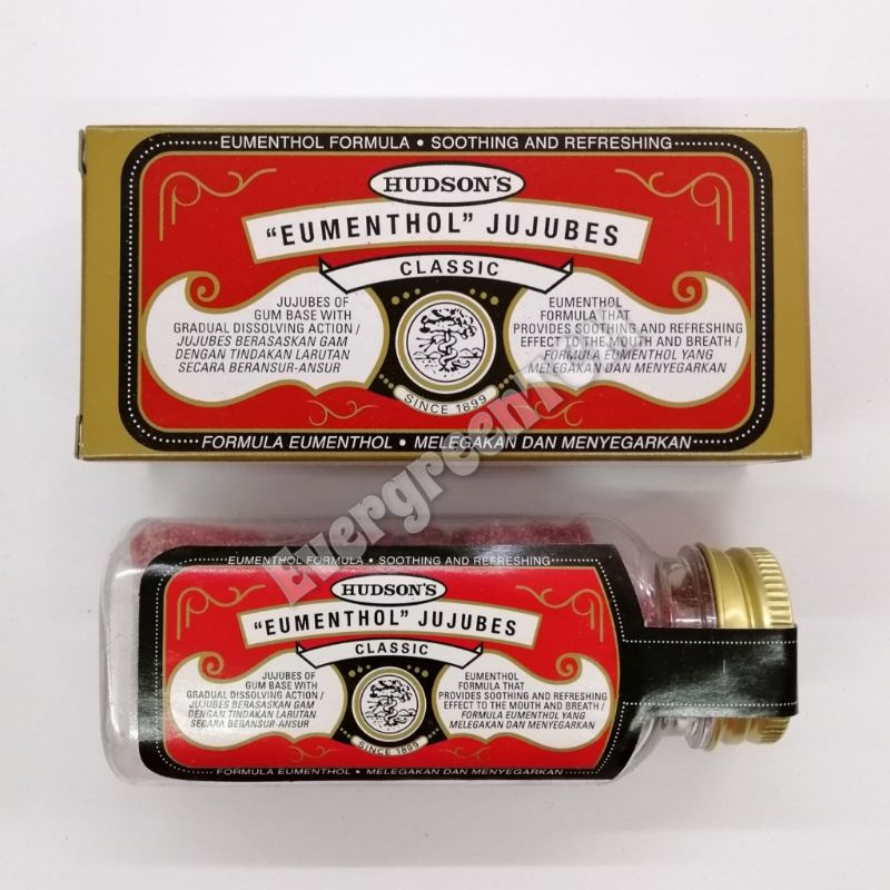 Hudson's Eumenthol Jujubes Classic (Candy) | Shopee Malaysia