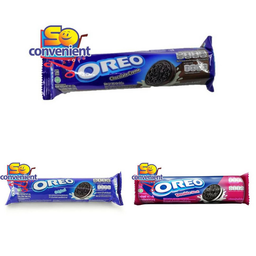 Oreo Biscuit Sandwich Creme Original / Chocolate / Double Stuf / Golden ...