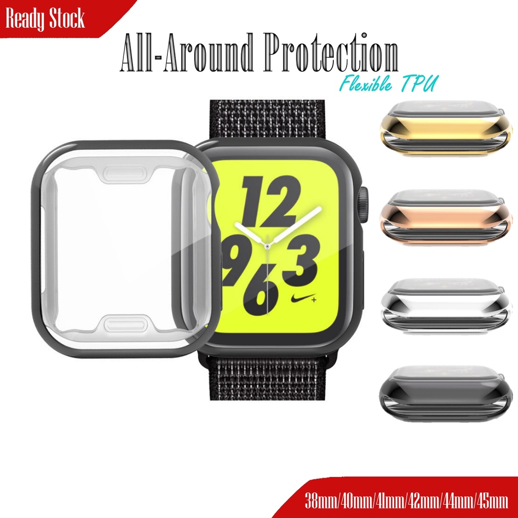 38mm 40mm 41mm 42mm 44mm 45mm AW Electroplated TPU Casing with Touch ...