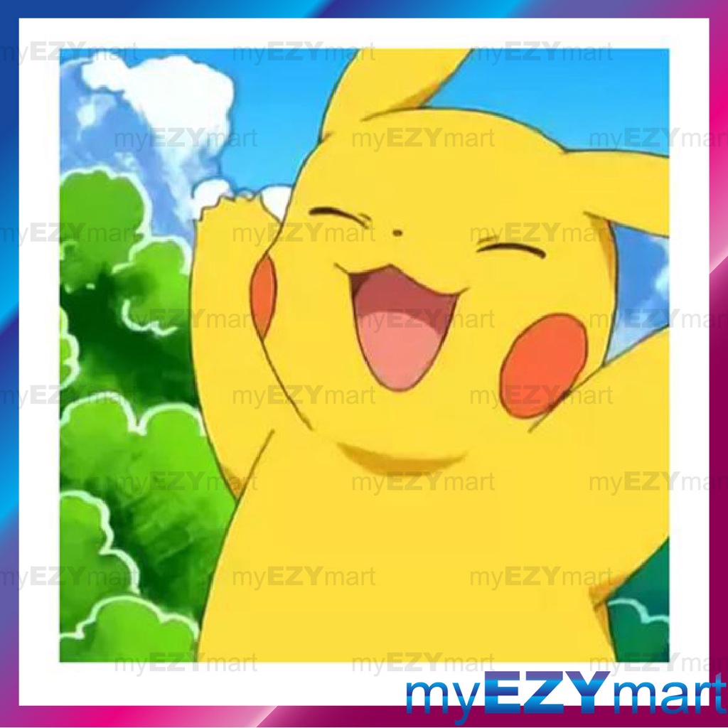 DIY Digital Oil Painting Paint By Numbers On Pikachu [20cmx20cm] / Cat ...
