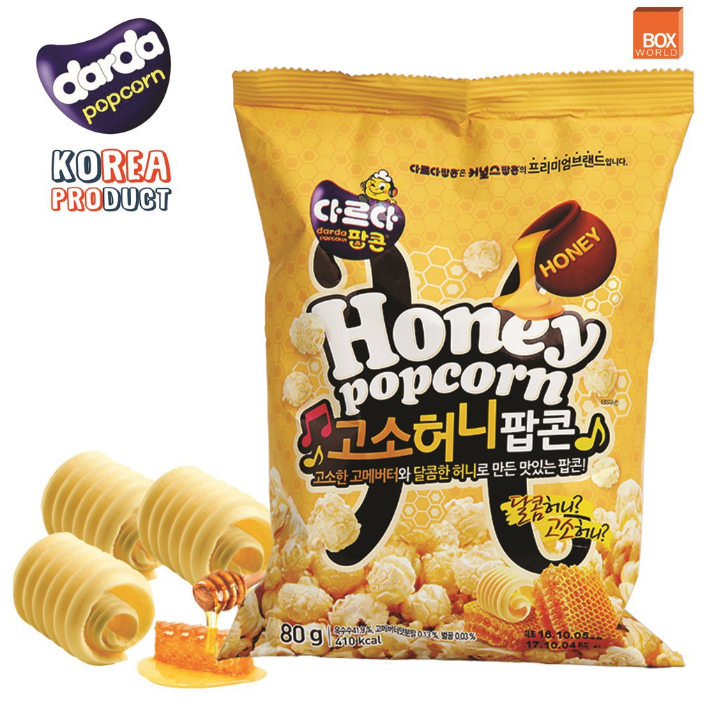 Darda Honey Butter Popcorn (Korea) | Shopee Malaysia