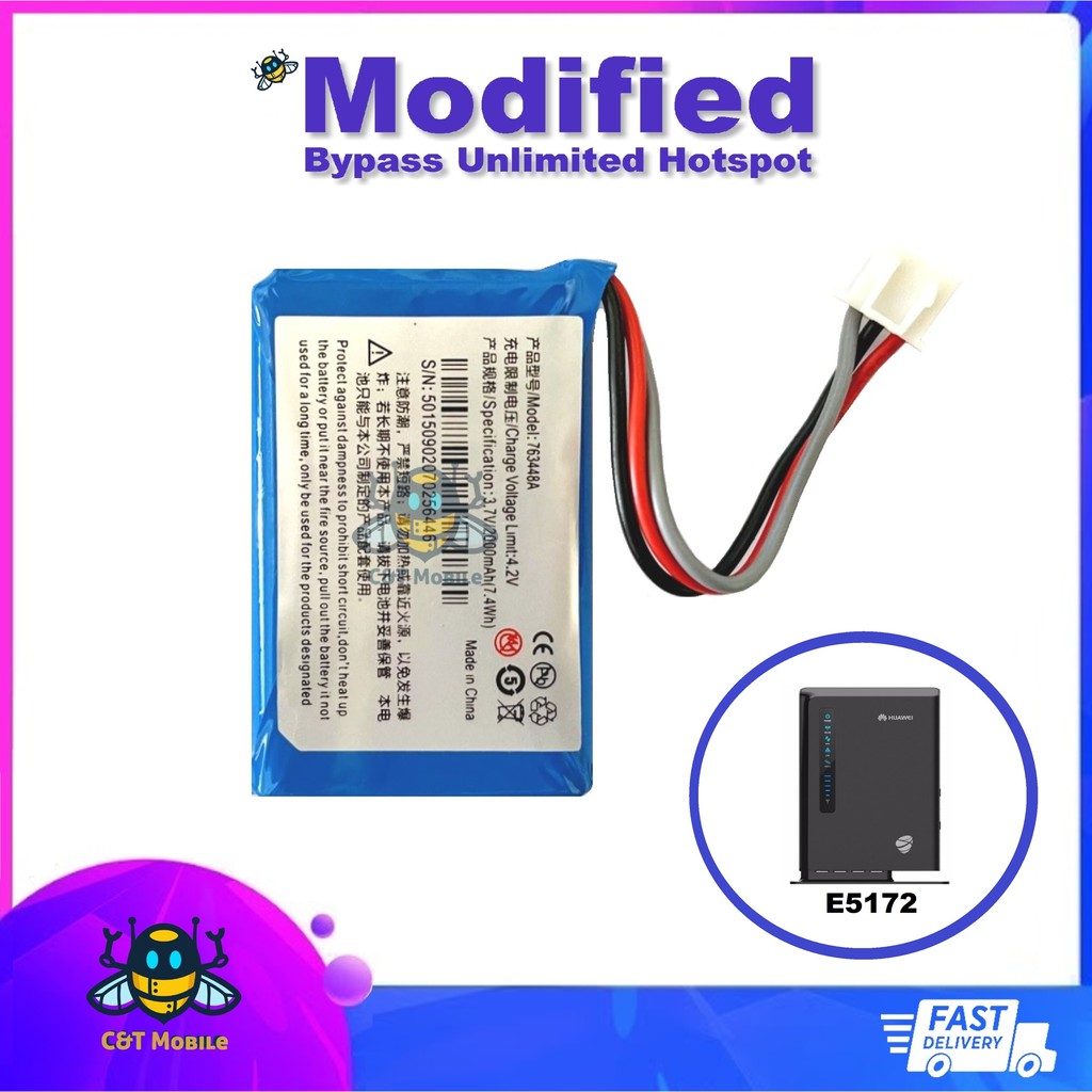 Battery For Huawei E5172 4G Router | Shopee Malaysia