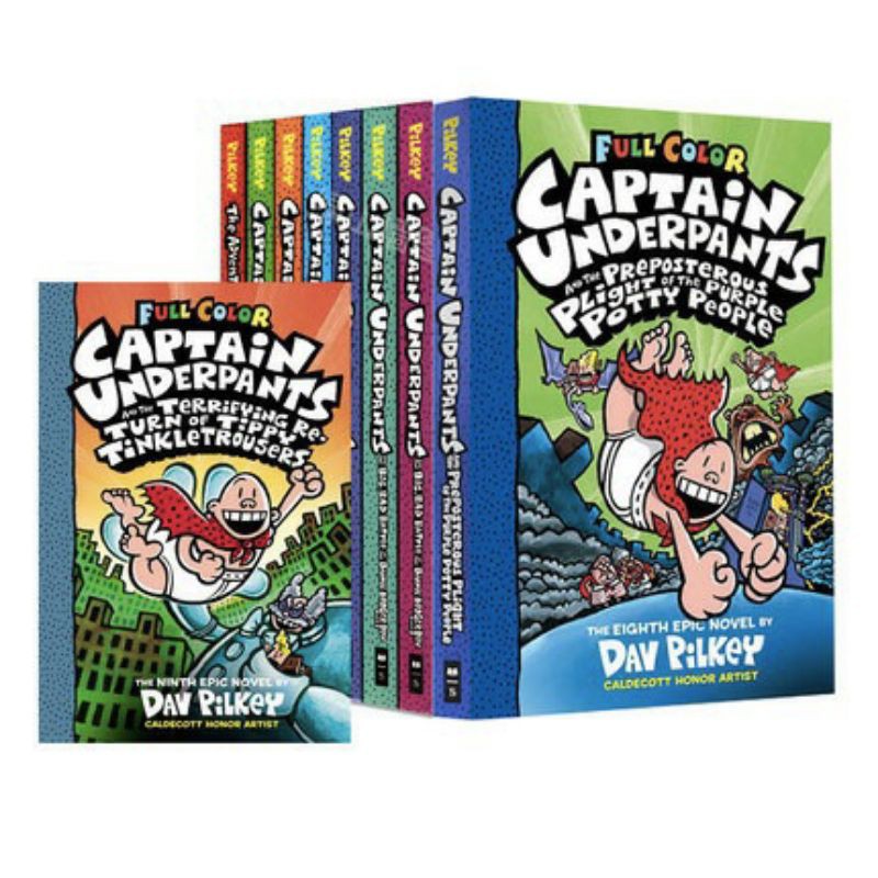 Shipping Fee RM5 off Pre-sell "The Captain Underpants Collection in ...