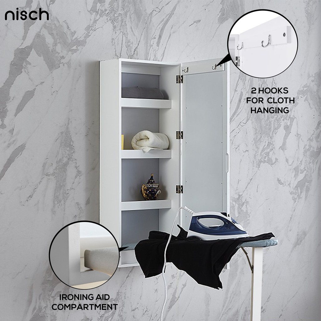 Papan Seterika & Kabinet Bercermin Jenama Nisch ( Jimat Ruang ...