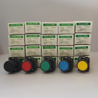 SALZER 22MM Push Button X-Series SZXPB | Shopee Malaysia