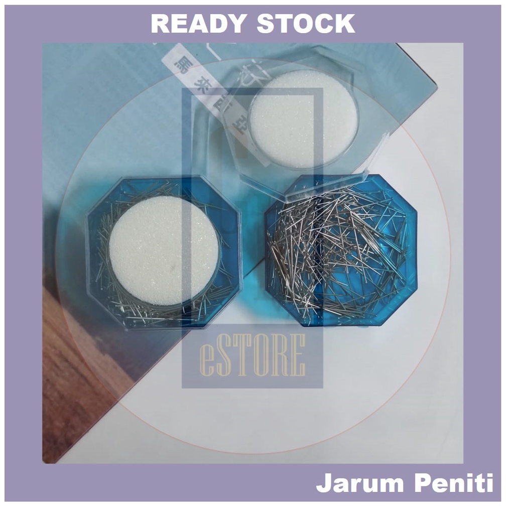 [READY STOCK] Jarum Peniti Hard Steel Pin Cushion Pack Tukang Jahit 15g ...