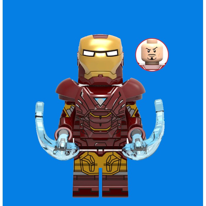 Lego Compatible Iron Man MK 6 Marvel Avengers Blocks Minifigures ...