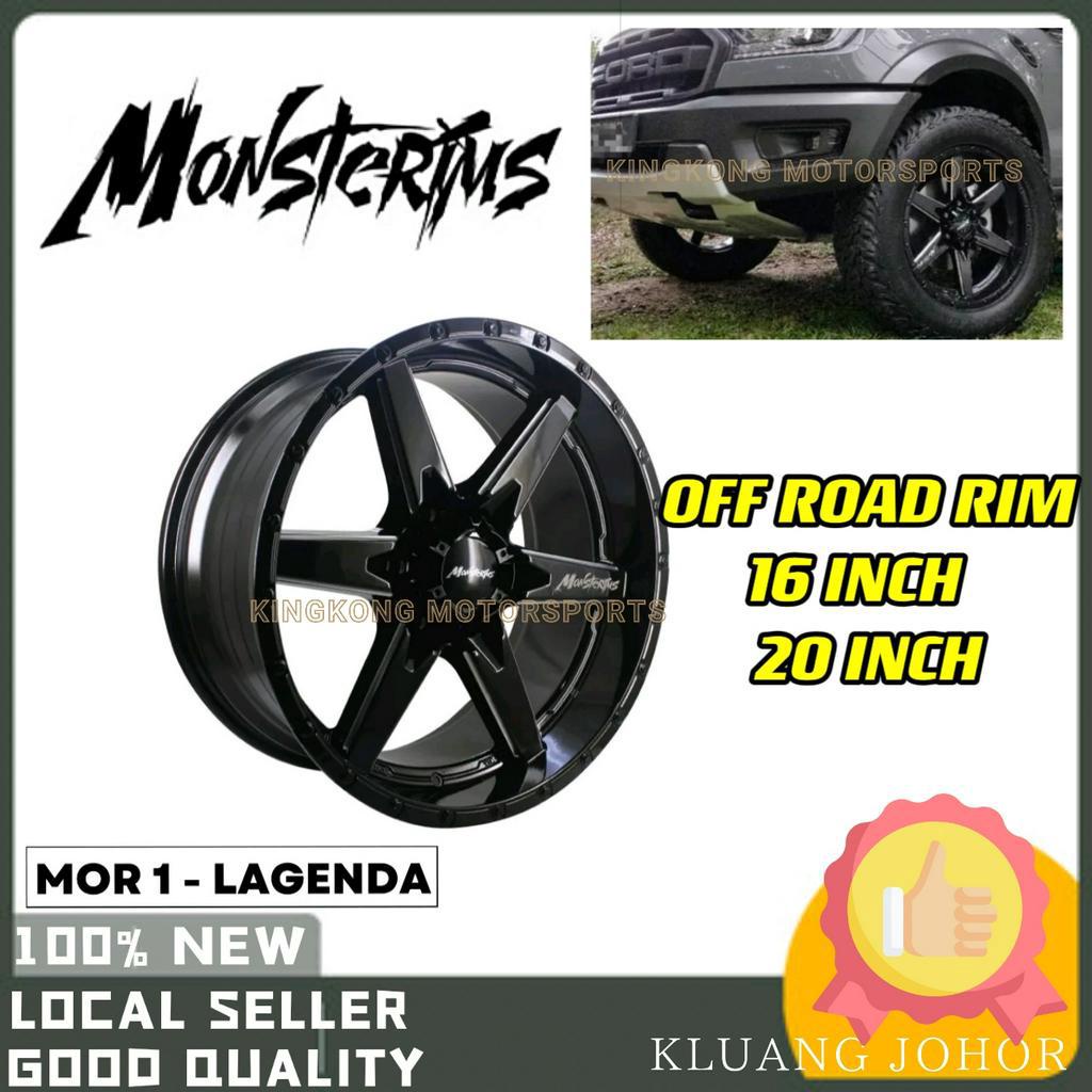 MONSTERIMS MOR 1-LAGENDA OFF ROAD RIM 4X4 RIM ORIGINAL MONSTERIMS 16 20 ...