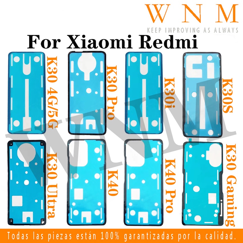 Phone Housing Back Battery Cover Glue Tape For Xiaomi Redmi K30 K40 Pro 4G 5G K30s K30i K30 ...