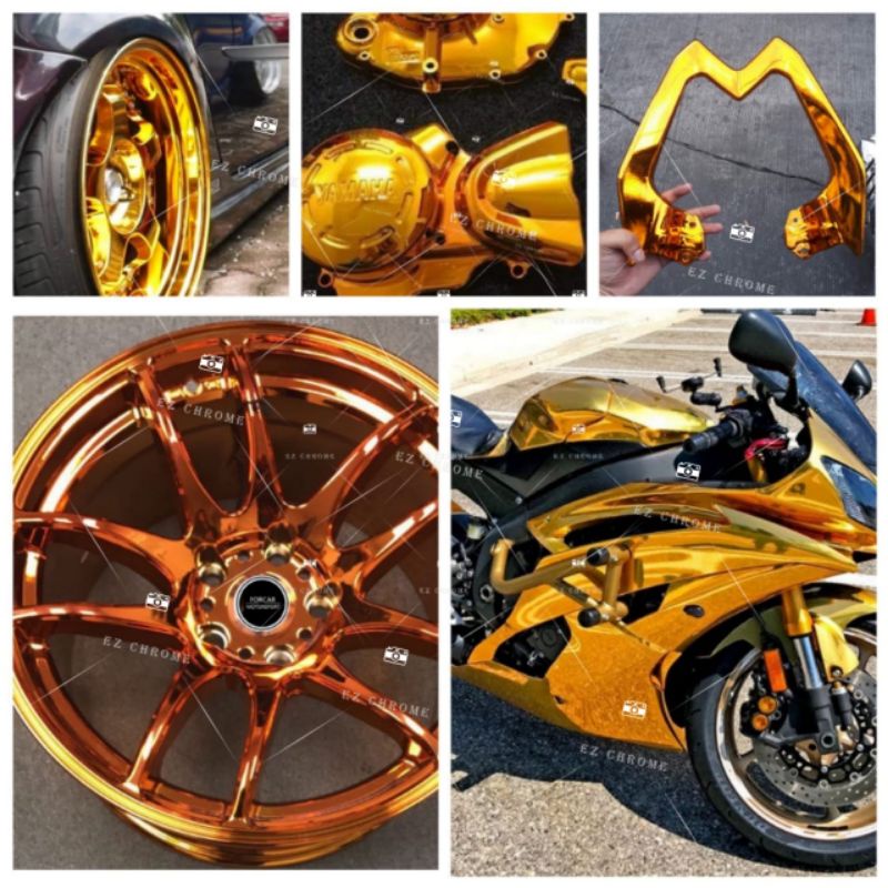 Chrome Motor Cover Spray Paint Paint Coating Magic alloy paint magic ...