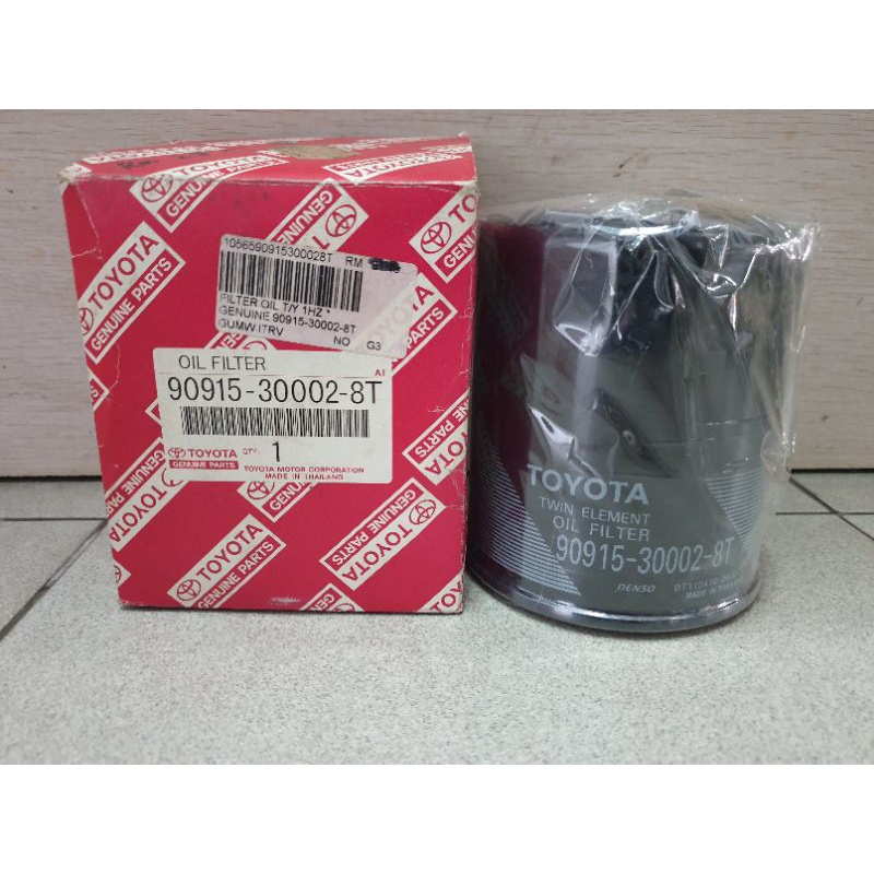 TOYOTA Genuine Oil Filter 90915-30002-8T | Shopee Malaysia