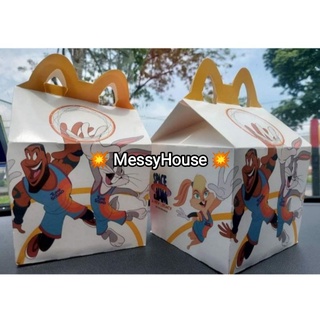 Kotak Mcd New Happy Meal Box Dreamworks Space Jam We Bare Bears ...