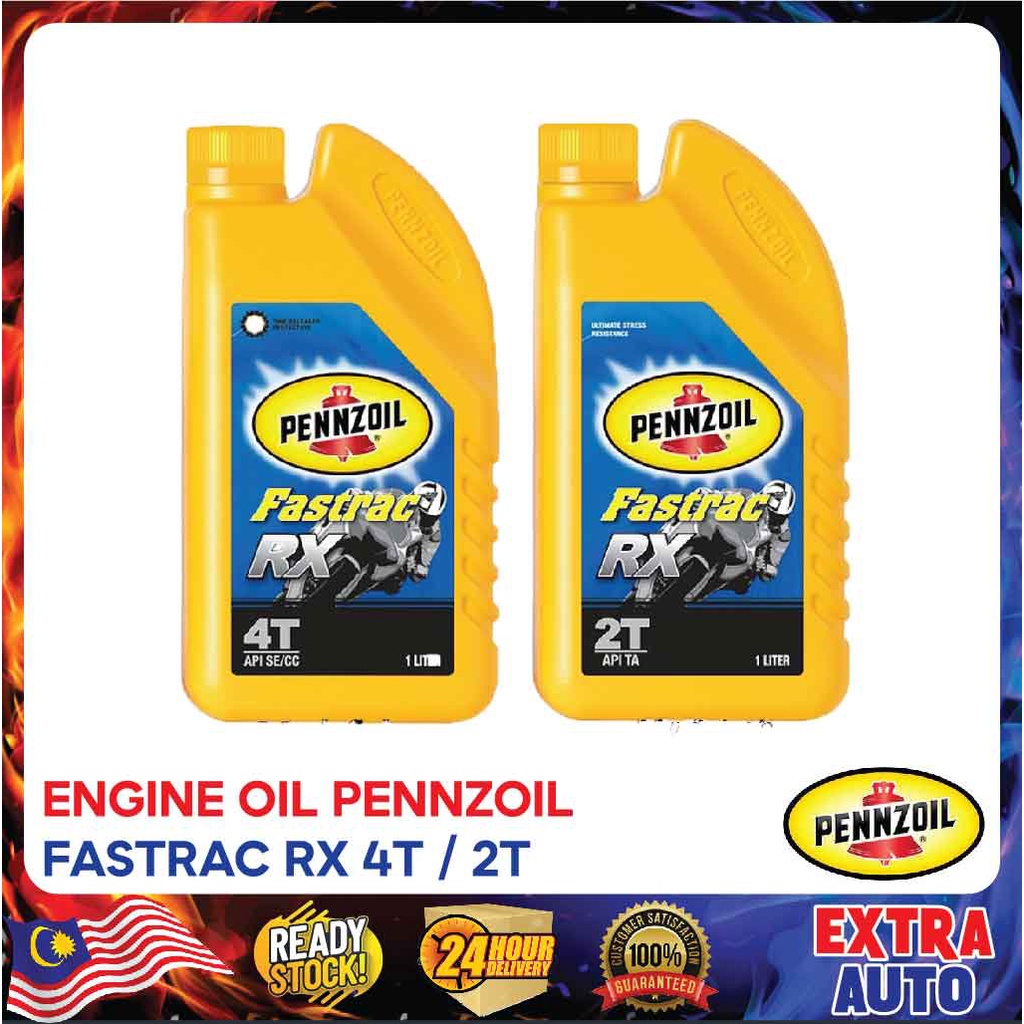 4T/2T Pennzoil Fastrac RX SAE40 1.0L Engine Oil - Motor Minyak Hitam Fluid Oil | Shopee Malaysia