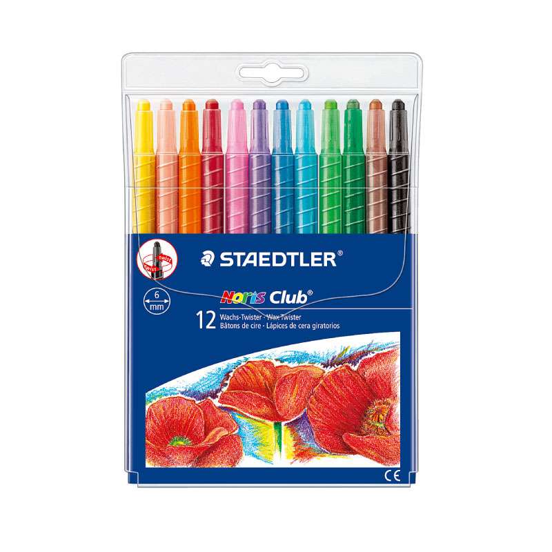 Staedtler Noris Club Wax Twister (12’s) | Shopee Malaysia