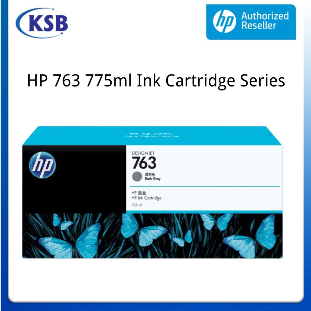 HP 763 775-ml Ink Cartridge Series ( CN072A | CN073A ) | Shopee Malaysia