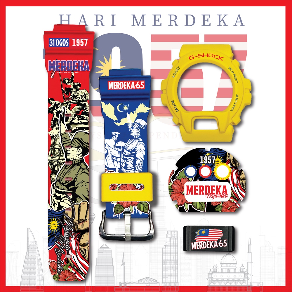 MERDEKA EDITION- BNB DW6900 MERDEKA DESIGN | Shopee Malaysia