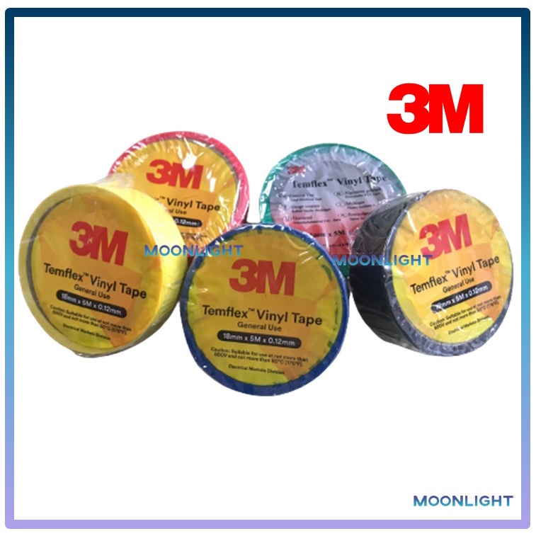 (10 PCS) 3M PVC Electrical Insulation Tape wire wiring | Shopee Malaysia