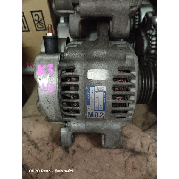 ALTERNATOR PASSO ALZA MYVI KELISA KENARI VIVA 3PIN ORIGINAL USED JAPAN ...