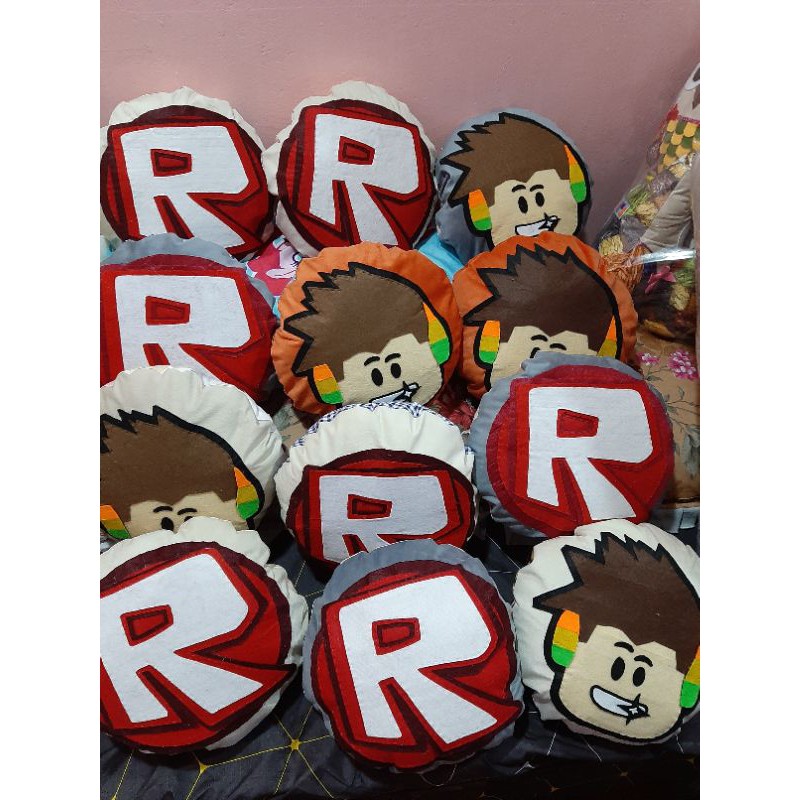 ROBLOX KIDS, CHILDREN HANDMADE ROUND ROBLOX PILLOW, Bantal roblox ...