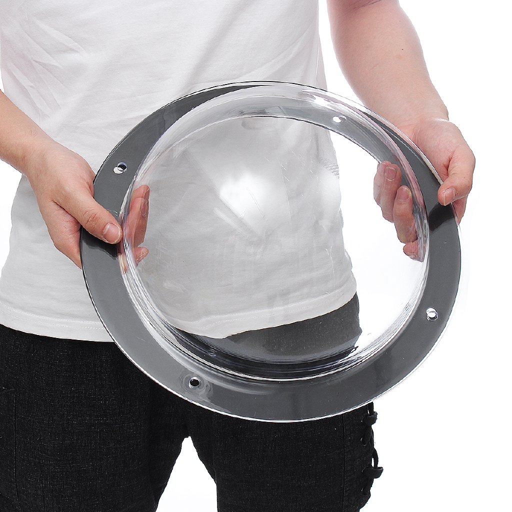 Clear Pet Dog Fence Window Fence Bubble Dome Acrylic Dogs Supplies ...