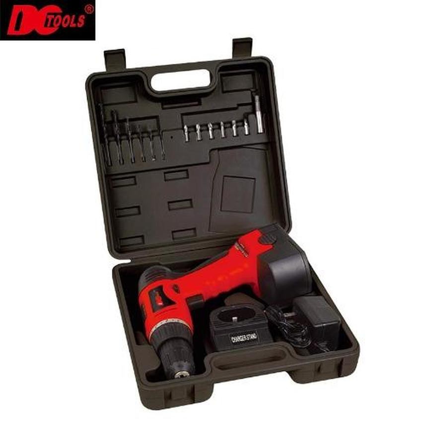 DC TOOLS D010 18V Rechargeable And Cordless Electric Power Tool Drill ...