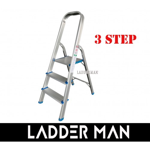3 STEP FOLDABLE ALUMINIUM STEP STOOL LADDER SAL3 | Shopee Malaysia