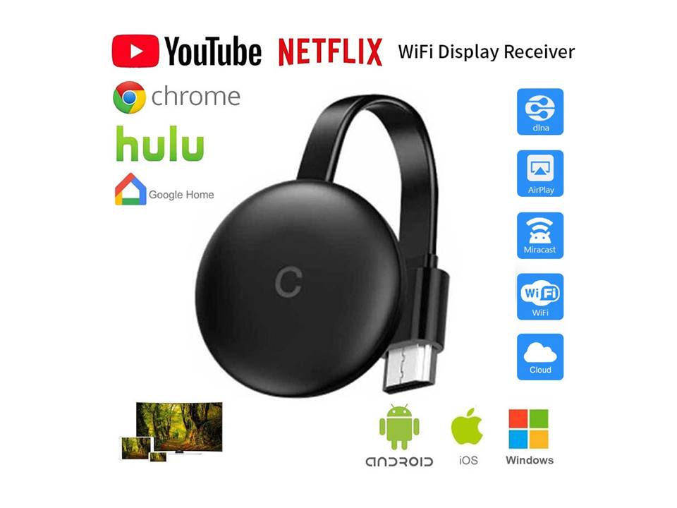 G12 Wireless Display HDMI Dongle 5G Wi Fi Wireless Display Adapter ...