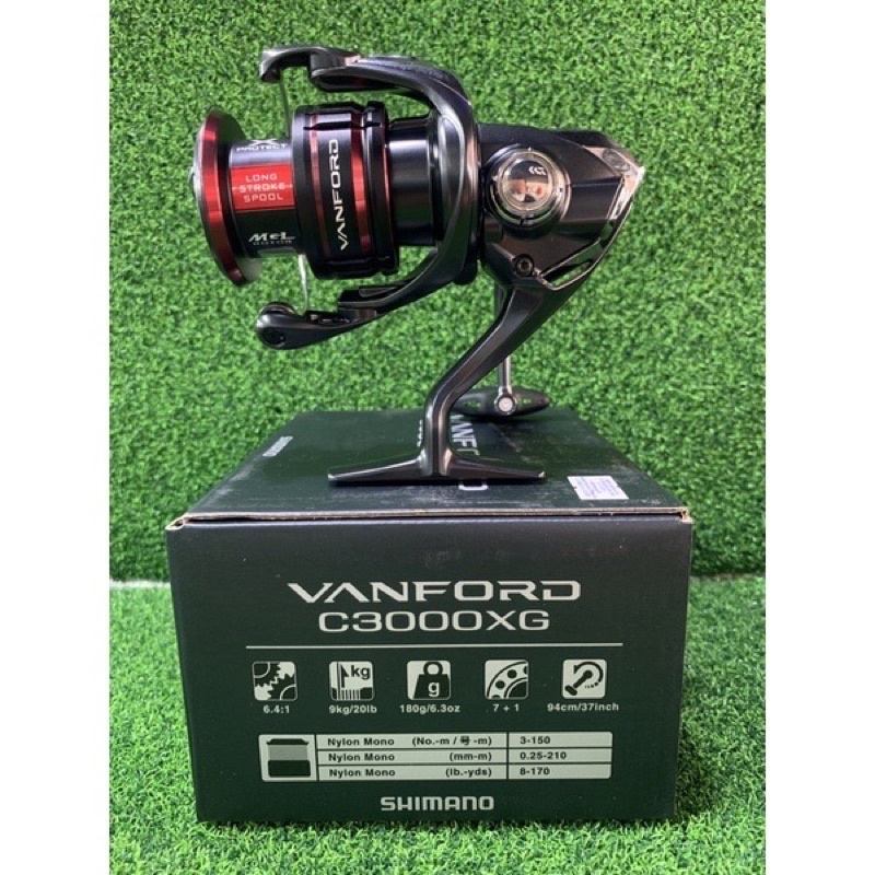 Shimano Vanford Spinning Fishing Reel 2020 | 500 1000 2500 2500HG C3000 C3000HG C3000XG 4000 ...
