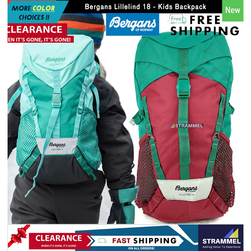 [100% Authentic] Bergans Lilletind 18 - Versatile Backpack For Little ...