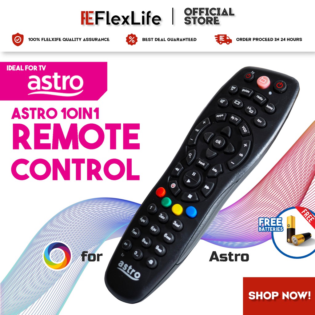 Astro 10 in 1 Remote Control For Astro Beyond/Astro Beyond PVR/Astro ...
