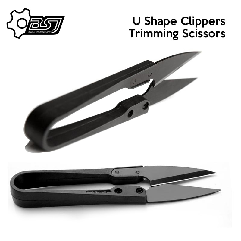 U Shape Clippers Trimming Scissors Sewing Tool Embroidery Snips Beading Yarn Thread Cutter ...