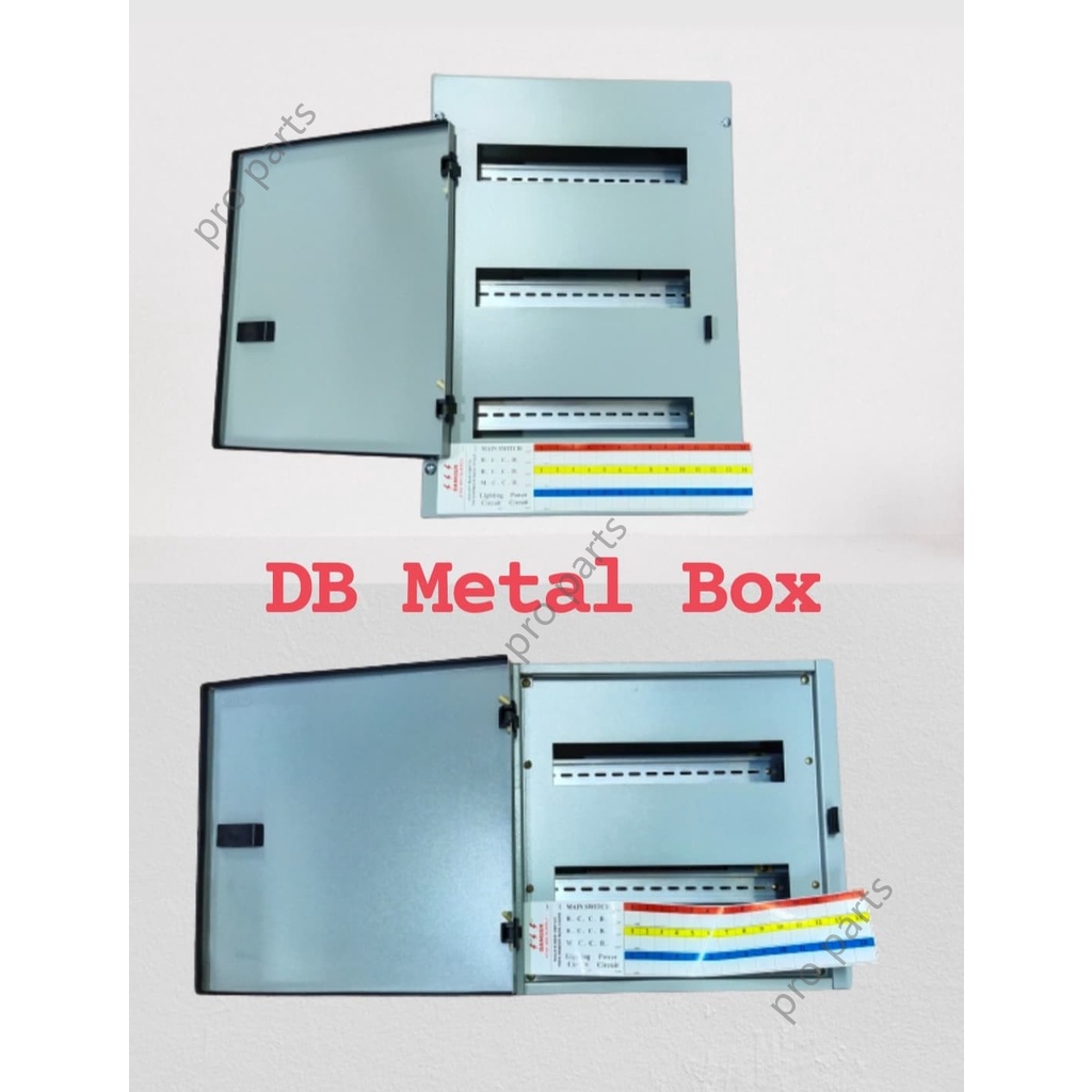 Pro. DB METAL BOX consumer boxes 2ROW 30WAY MCB DISTRIBUTION BOX METER ...