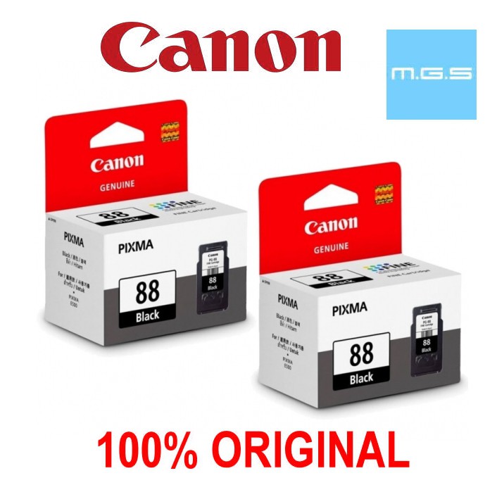 CANON PG88 2PC PG-88 BLACK + CANON PG-88 BLACK = PG88 + PG88 INK FOR ...