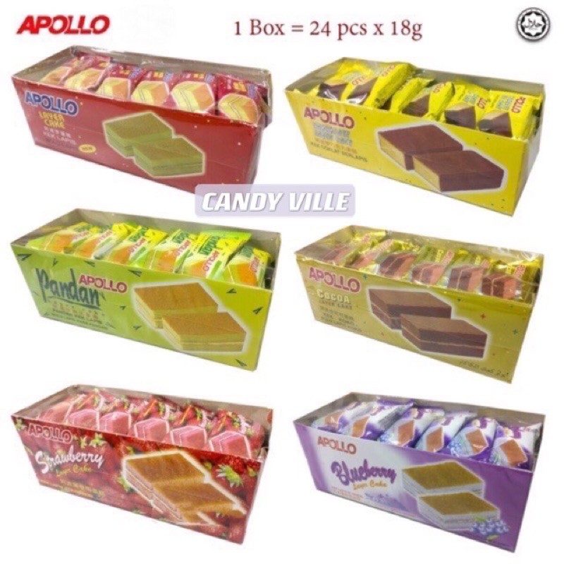 Apollo Layer Cake 24 pcs | Shopee Malaysia