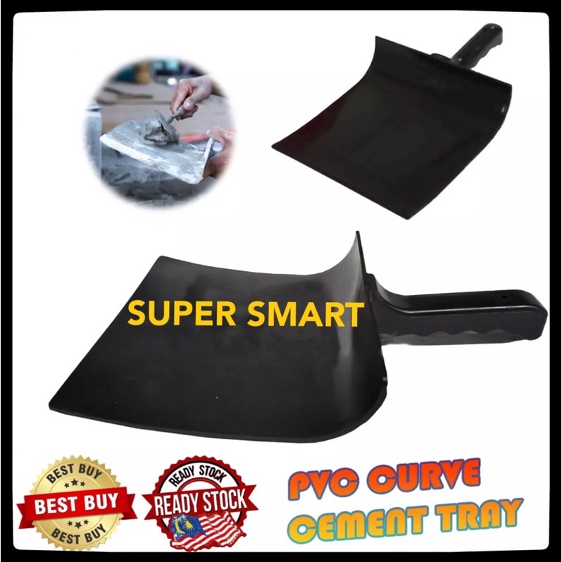 PVC CEMENT TRAY CURVE ( DULANG SIMEN) | Shopee Malaysia